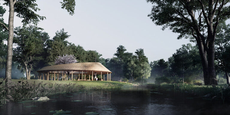 squareone plans circular pavilion with open courtyard for denmark's ...