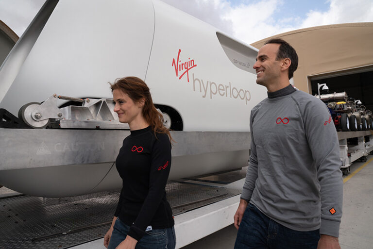 BIG-designed virgin hyperloop successfully completes first passenger test