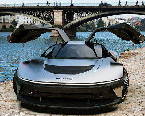 delorean aerospace's DR-7 is a flying car built like an F1 race car