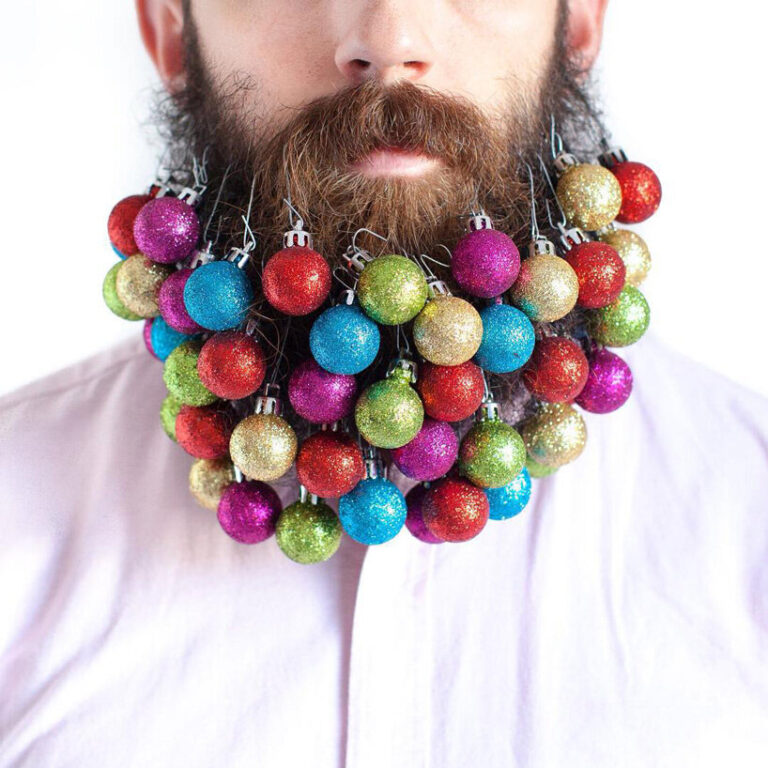 'will it beard': festive decoration ideas for quarantine beards during ...
