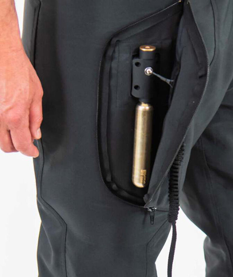 inflatable trousers will deploy an airbag during motorcycle accidents