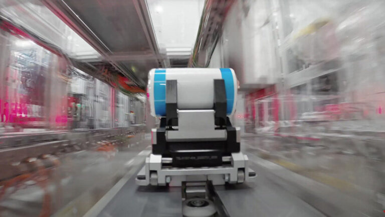 tesla shows battery manufacturing lines in new video