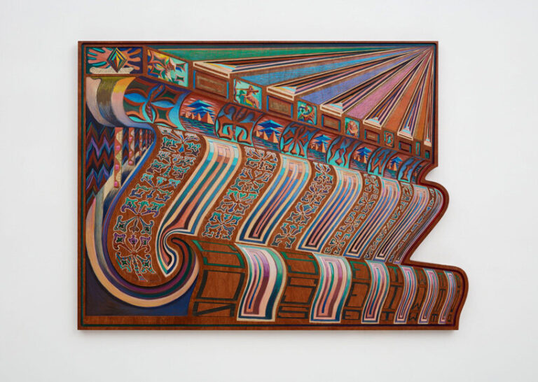 zach harris presents hand-carved, psychedelic panel paintings at ...