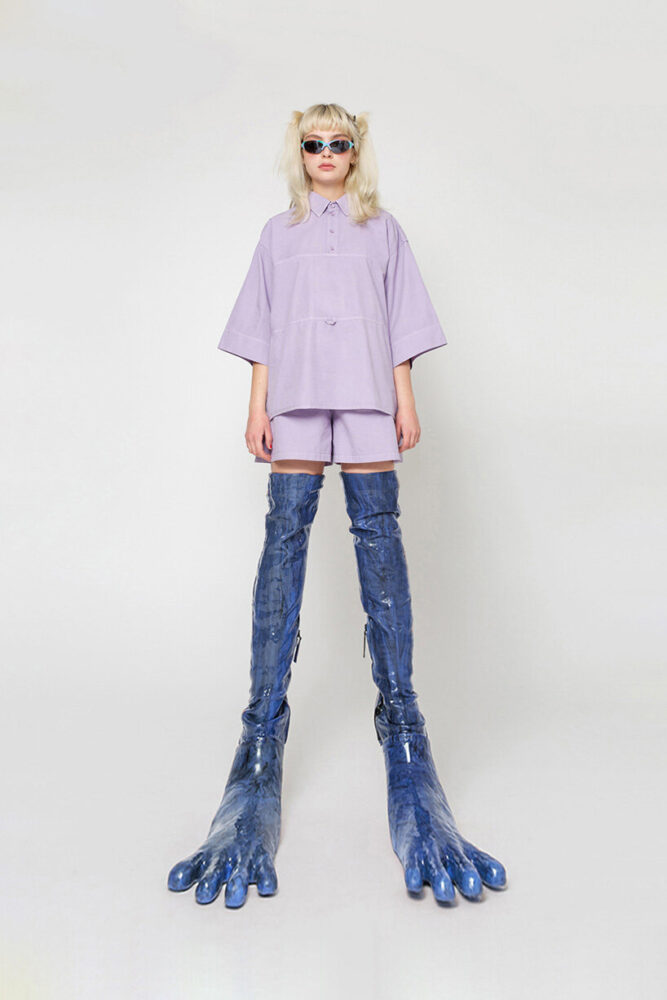 AVAVAV unveils four-toed monstrous boots made from leftover luxury scraps