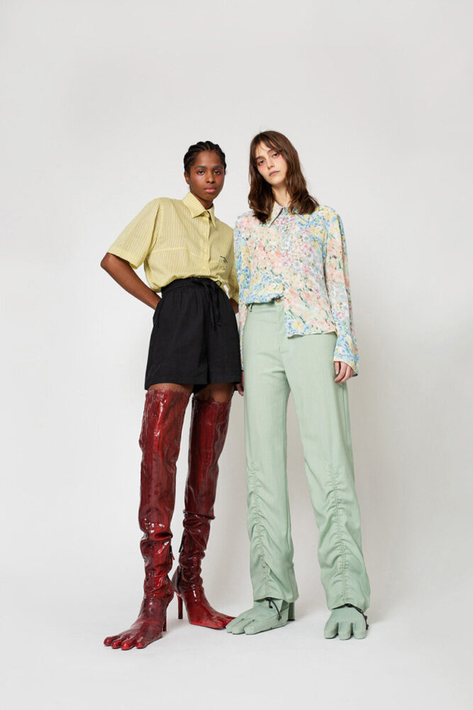 AVAVAV unveils four-toed monstrous boots made from leftover luxury scraps