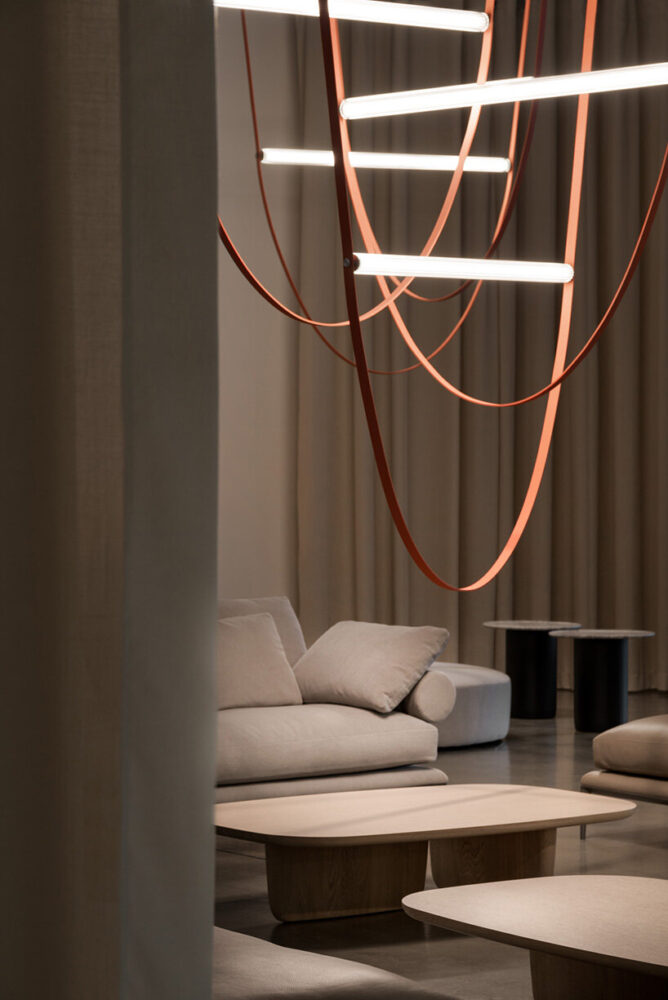 formafantasma's WireLine for flos transforms the power cable into a design element