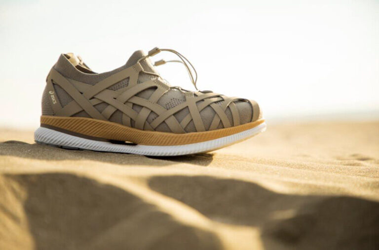 kengo kuma + ASICS release 2nd iteration of 'METARIDE AMU'