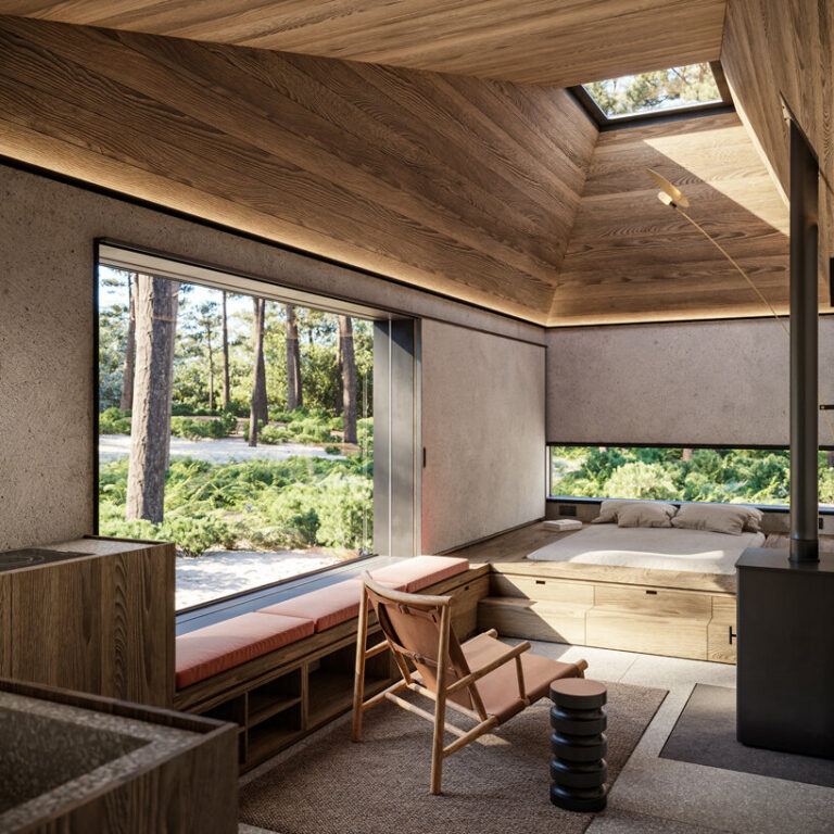 koto design envisions the future of hospitality with 'hytte' modular cabins