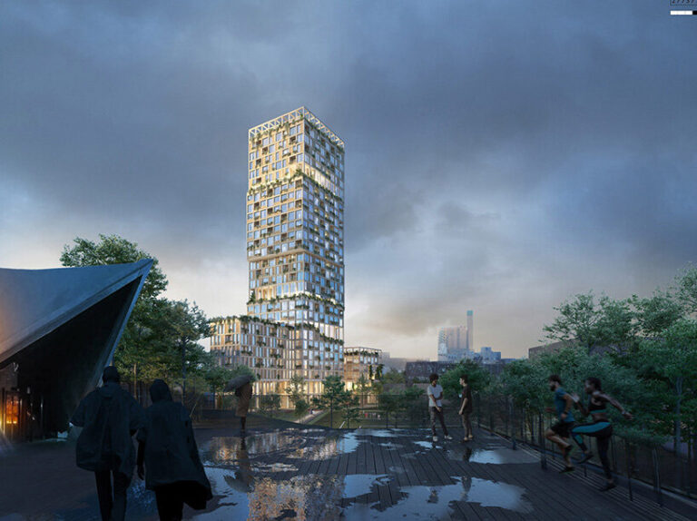 mad arkitekter to build WoHo, a residential wooden skyscraper in berlin