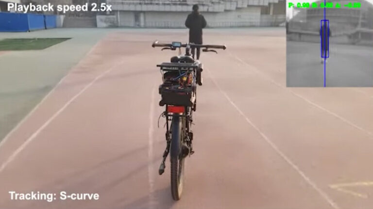 chinese researchers develop a riderless autonomous bicycle