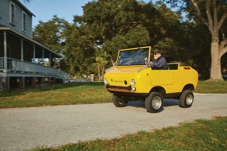 the 1968 ferves ranger is a tiny off-roader that is ready to hit the trails