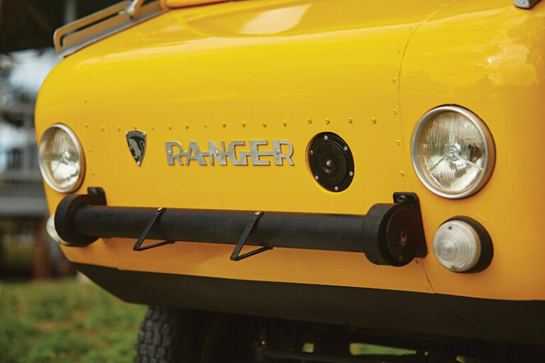 the 1968 ferves ranger is a tiny off-roader that is ready to hit the trails