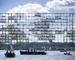 K-pop headquarters by UNStudio take shape as an urban speaker in seoul