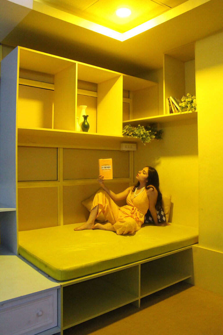 black chalkboard surface + yellow corner complete creative studio ...