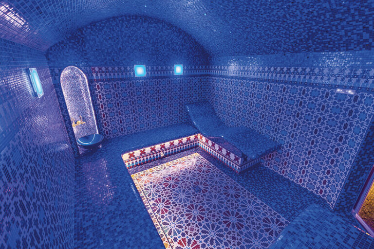 effe spa designs pair high-tech steam generator with wellness rituals