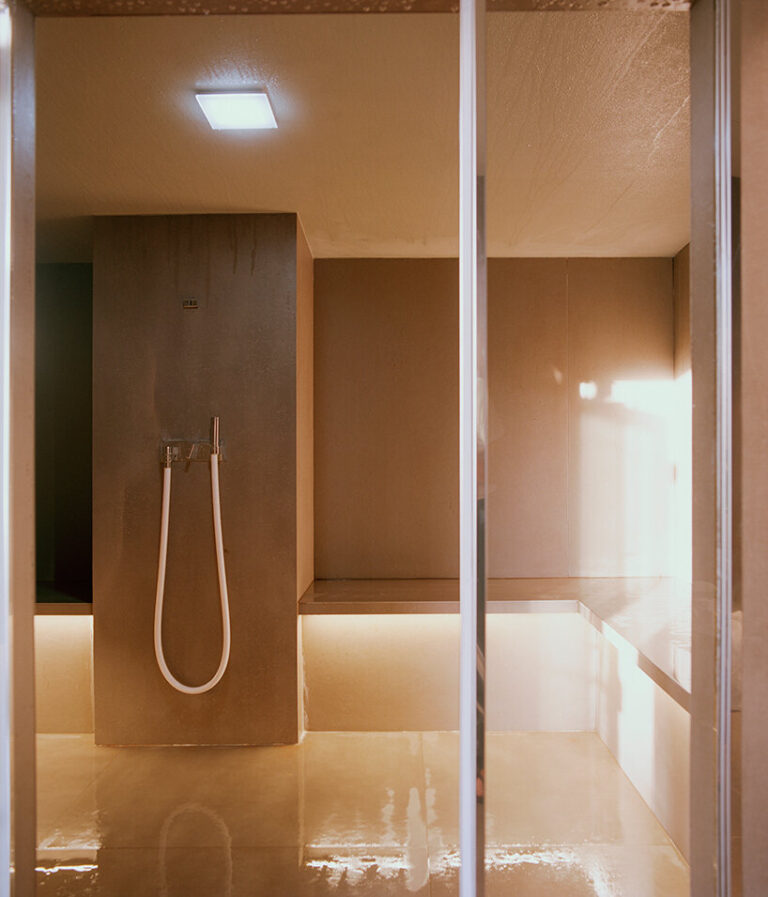 effe spa designs pair high-tech steam generator with wellness rituals