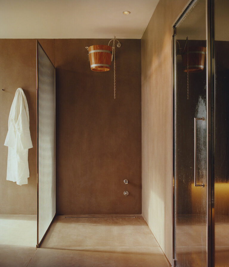 effe spa designs pair high-tech steam generator with wellness rituals