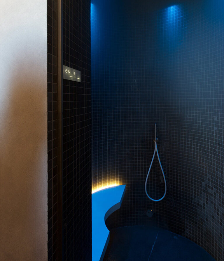 effe spa designs pair high-tech steam generator with wellness rituals