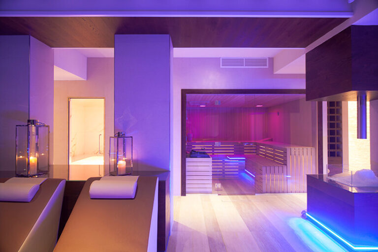 effe spa designs pair high-tech steam generator with wellness rituals