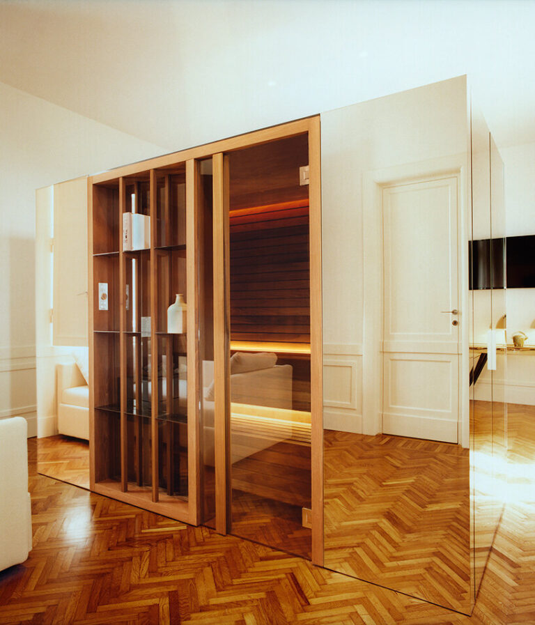 effe spa designs pair high-tech steam generator with wellness rituals