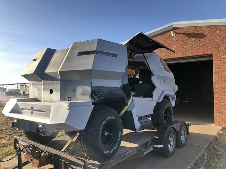 dystopian sci-fi land rover from the 1995 film judge dredd is now for sale