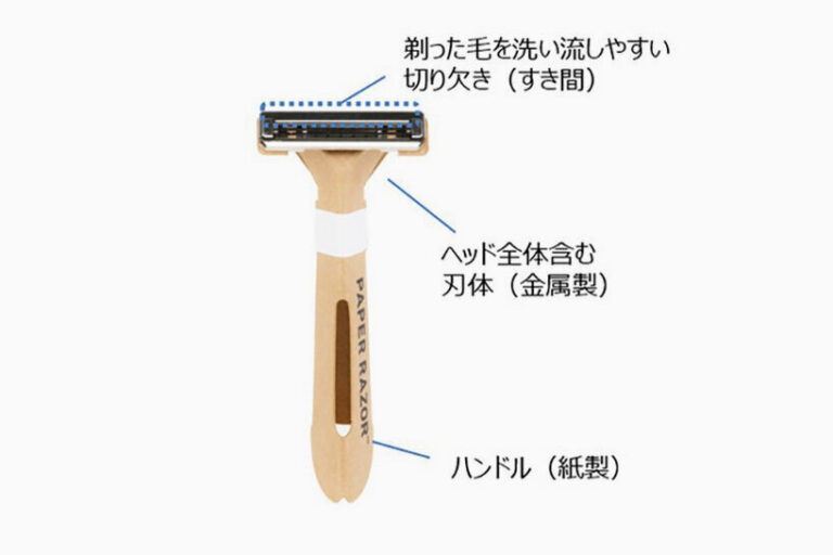 world's first disposable paper razor by kai wins GOOD DESIGN award 2021