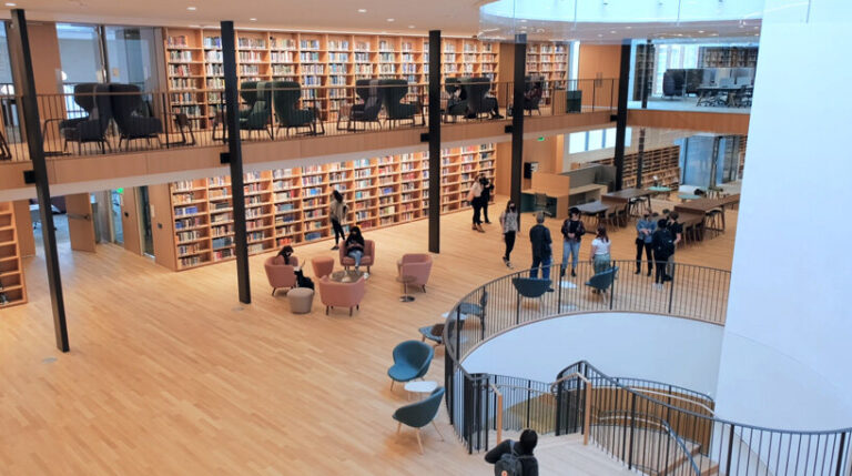 maya lin completes neilson library at smith college in massachusetts