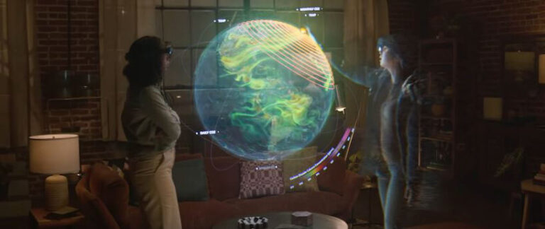 meet with your team as if face-to-face in virtual world of microsoft mesh