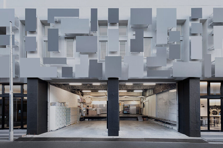 nendo transforms 'marui' retail facility into shared housing in tokyo