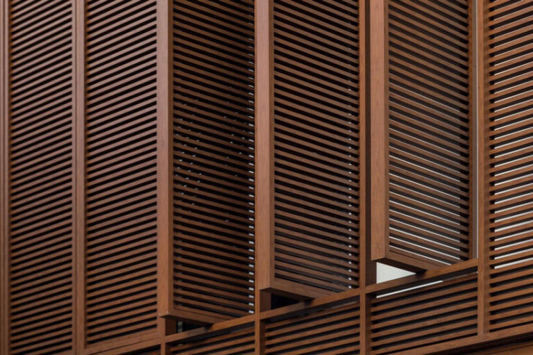 TOUCH architect conceals private courtyard behind louver façade in this ...