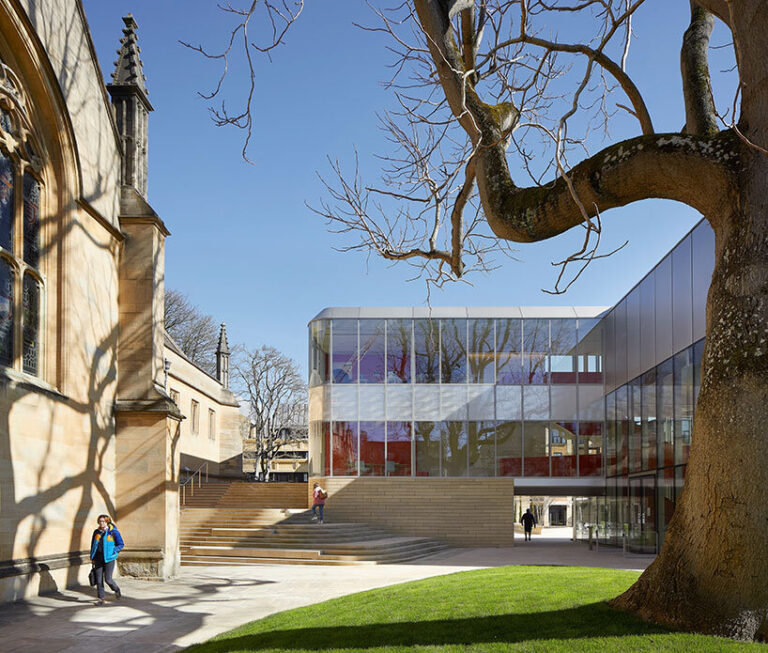 oxford's wadham college sees a major expansion by AL_A