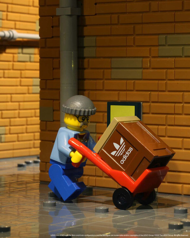 adidas originals announces LEGO ZX 8000 bricks sneaker collaboration