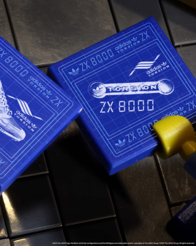 adidas originals announces LEGO ZX 8000 bricks sneaker collaboration