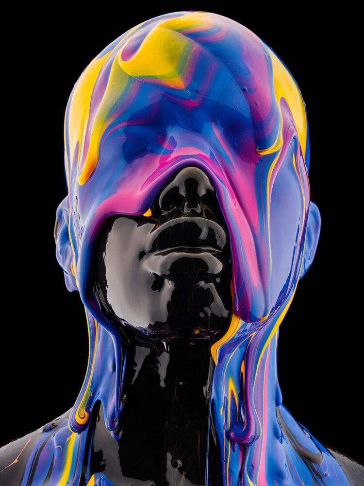 through tim tadder's lens, paint powerfully evokes the human experience