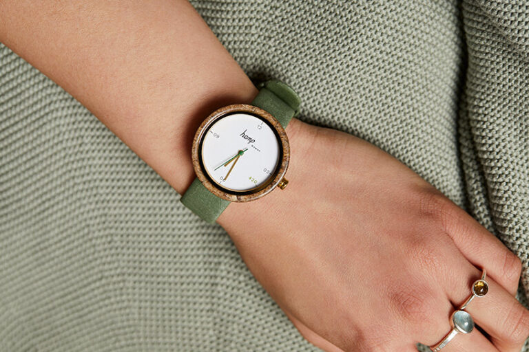 hemp MVMNT fashions the world's first cannabis, 100% vegan watch