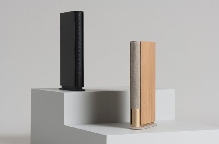 LAYER designs slim 'beosound emerge' speaker for bang & olufsen