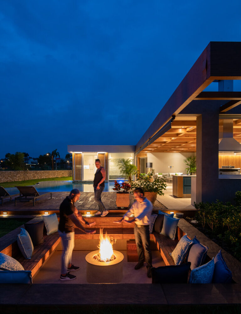 lb+mr plans luxury LLP house as a refuge from daily urban life in brazil