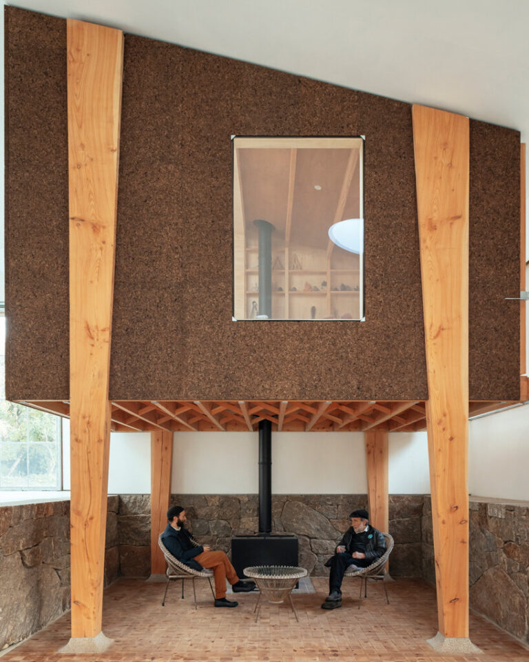 thomas randall-page designs a studio for his sculptor father in rural devon