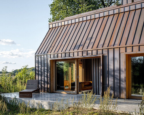 copper architecture | designboom.com
