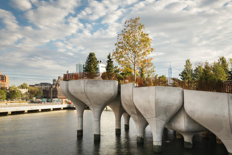 heatherwick's 'little island' opens to public, kicking off summertime ...