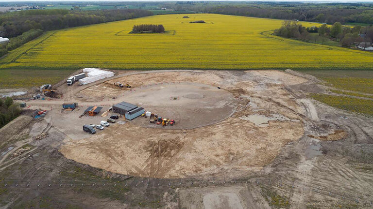 henning larsen breaks ground on sculptural school in sundby, denmark