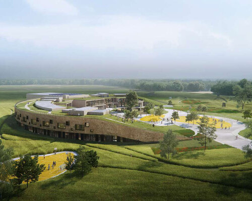 henning larsen + ramboll unveil large timber building in copenhagen