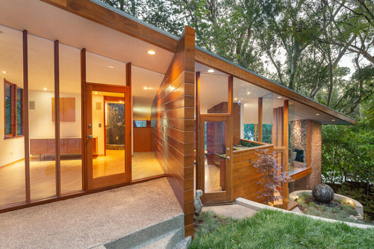 the tyler house, built by john lautner in 1950, hits the market in los angeles
