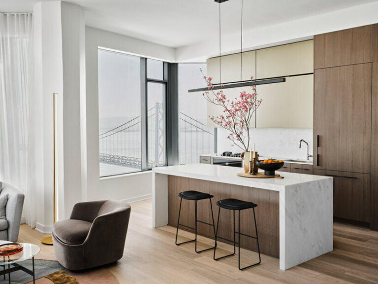 'panorama collection' interiors revealed of studio gang's MIRA tower