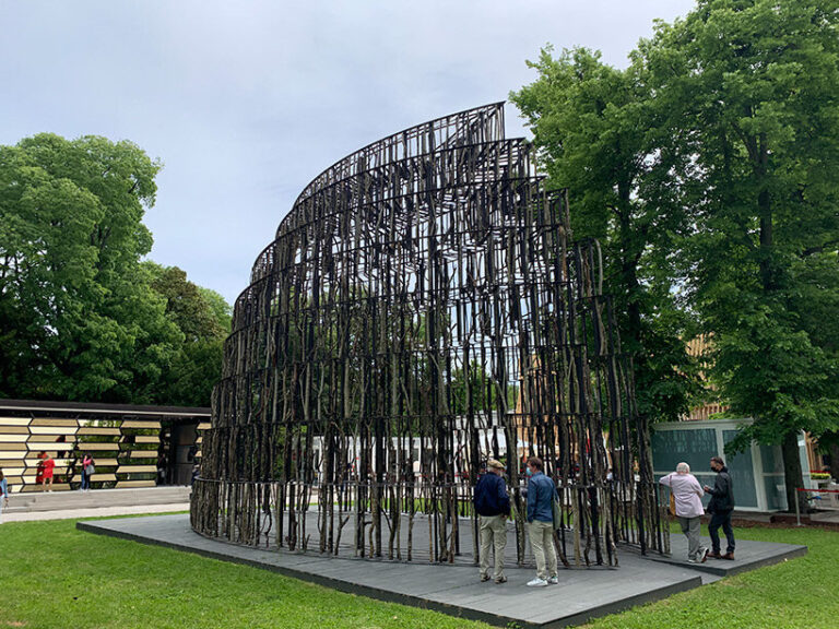 patrick berger presents birds' pavilion at venice architecture biennale ...