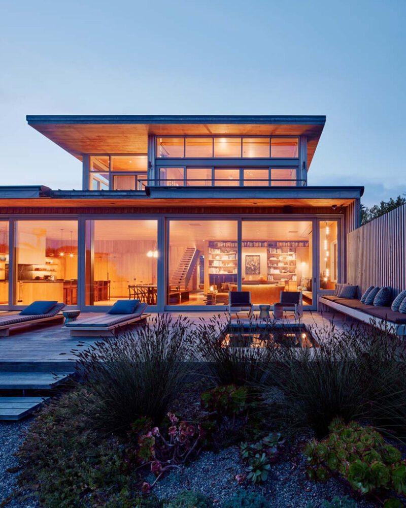 feldman architecture uses locally sourced timber for santa cruz surf house