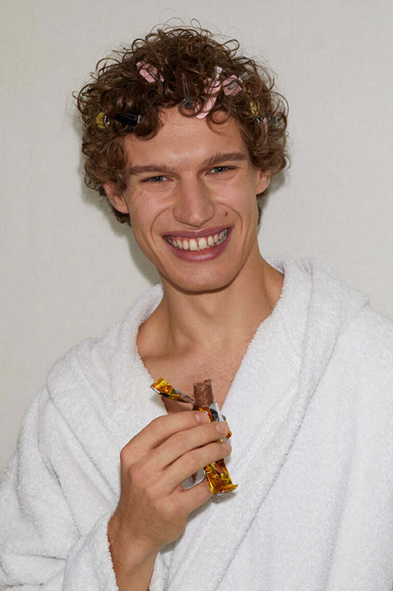 photographer walter pfeiffer exhibits style of bottega veneta in zurich