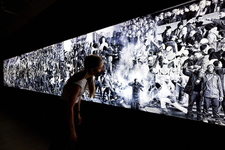 interview: inside 'chronicles', JR's largest solo museum exhibition at ...