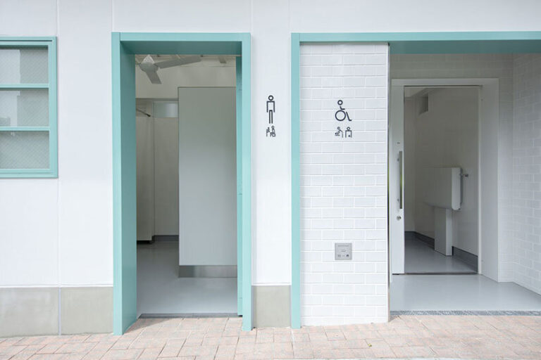 streetwear designer NIGO completes friendly tokyo toilet in harajuku