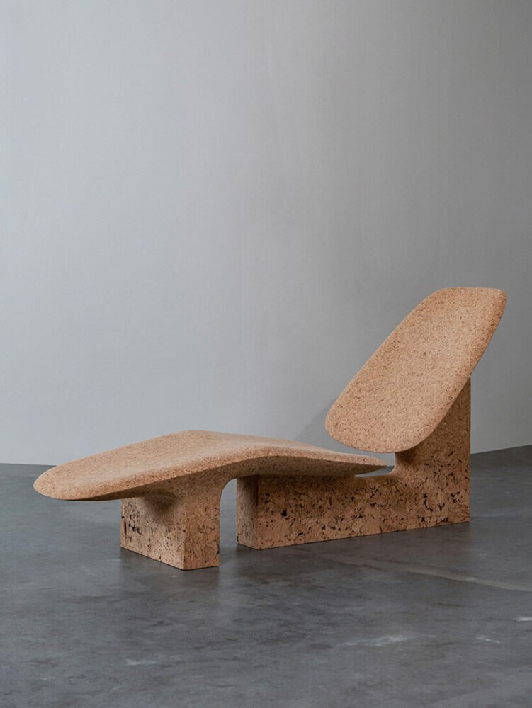 burnt cork furniture made of scrapped remnants with a raw to refined ...